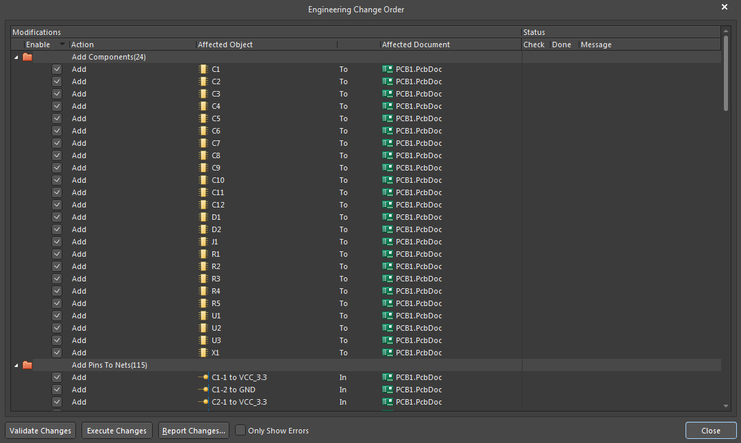 Creating A Pcb File And Importing Components Altium App Startpage